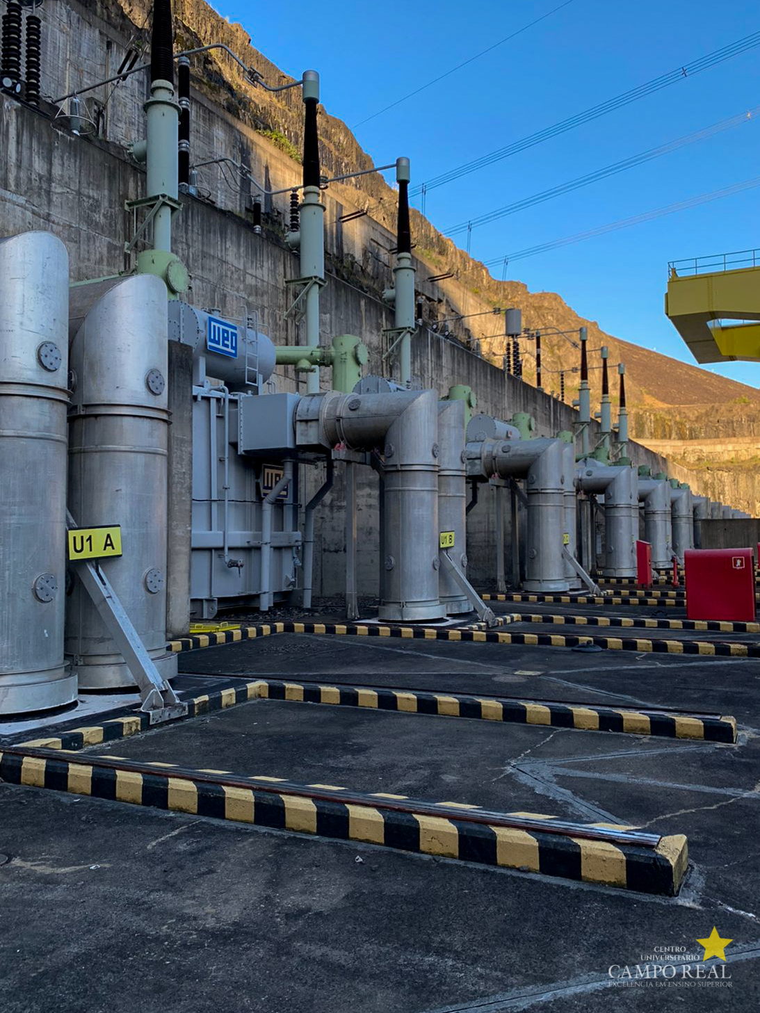 Acadêmicos visitam Usina Hidrelétrica de Foz do Areia (5) | Centro ...